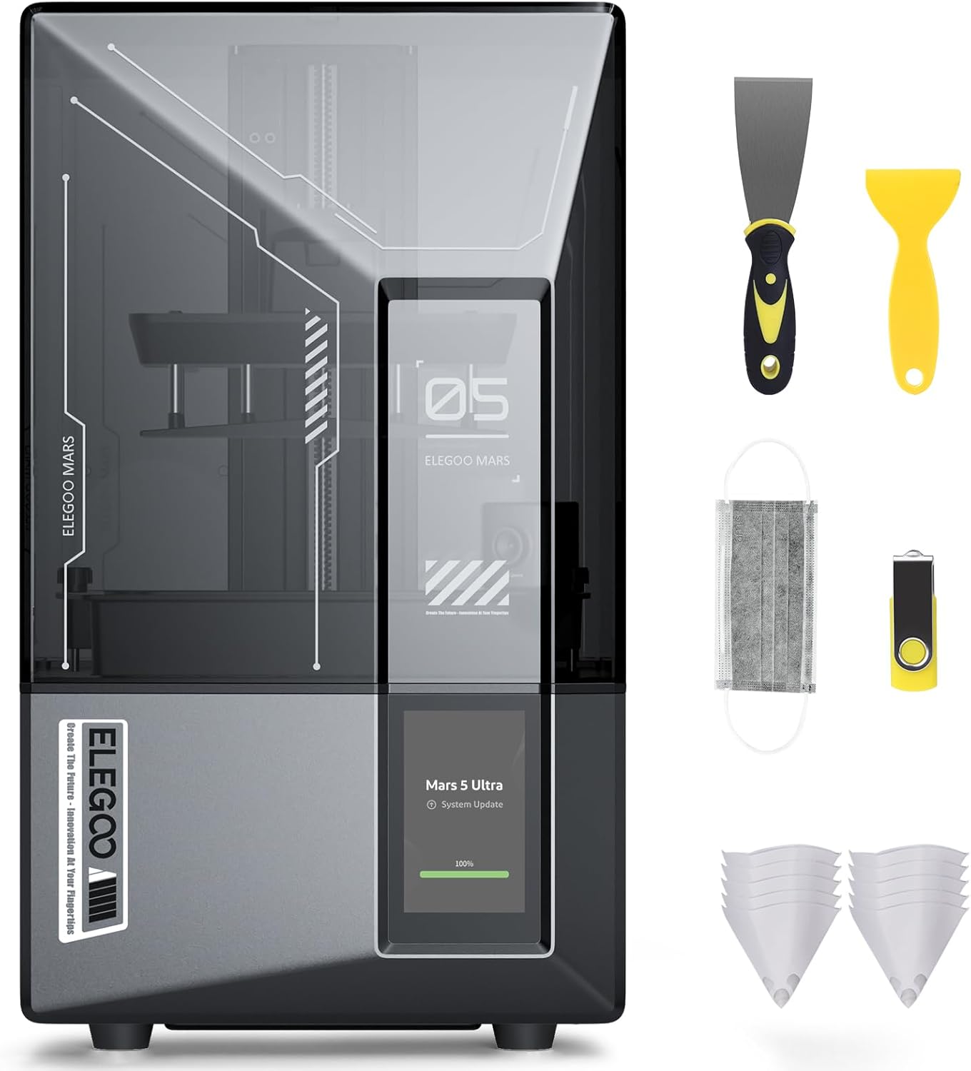 ELEGOO Mars 5 Ultra: 9K Resin-Drucker - 3D make