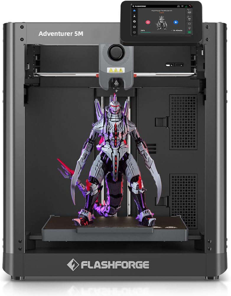 FLASHFORGE Adventurer 5M – 600 mm/s 3D-Drucker - 3D make